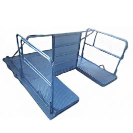 Alquiler Plataforma Descarga Fachadas Trampilla 1500 kg 》Rentaire《